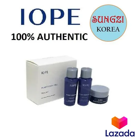 IOPE Plant Stem Cell Trial Kit (3 Items) Korean Cosmetics | Lazada PH