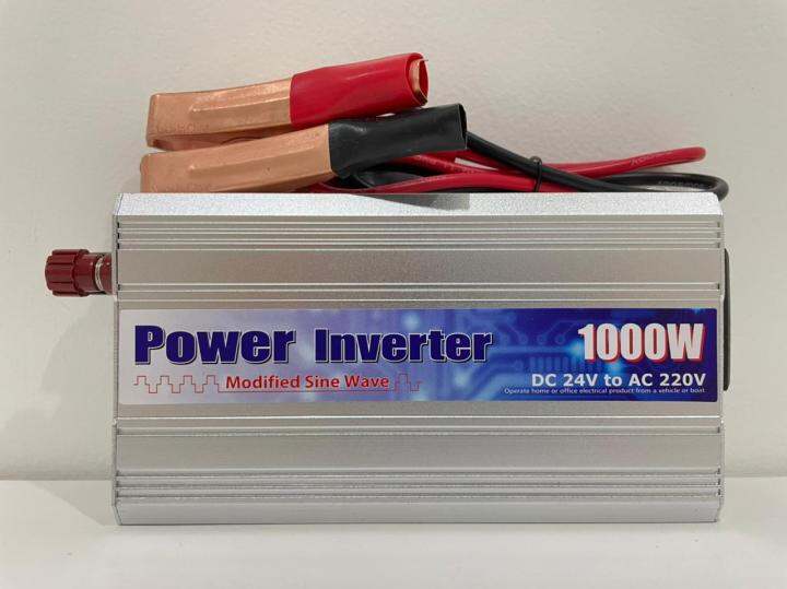 Power Inverter 1000 Watt 24 Volt / Inverter 1000 W DC 24V to AC 220V ...