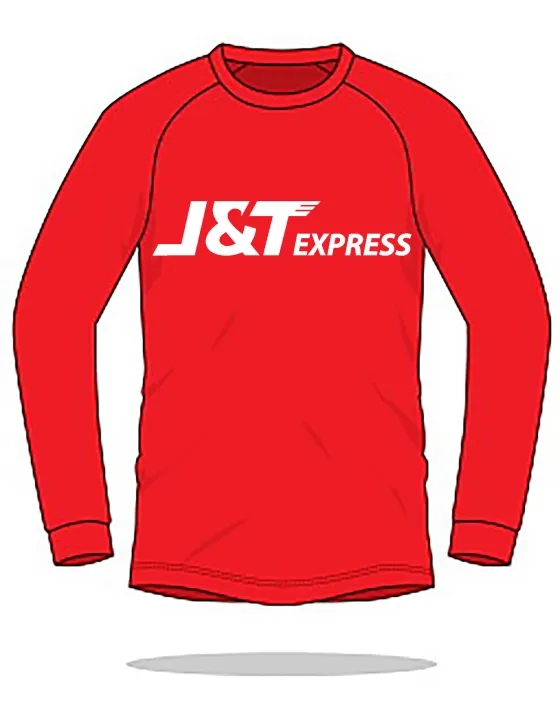 J&T Express Long Sleeve Drifit uniform shirt | Lazada PH