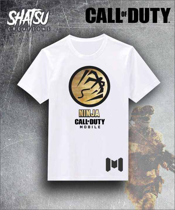 call of duty, ninja, call of duty mobile, war game, call of duty shirt ...