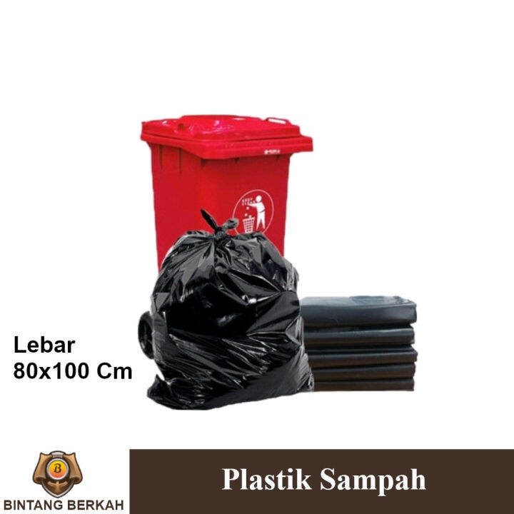 Plastik Sampah Lembaran Ukuran Jumbo | Lazada Indonesia