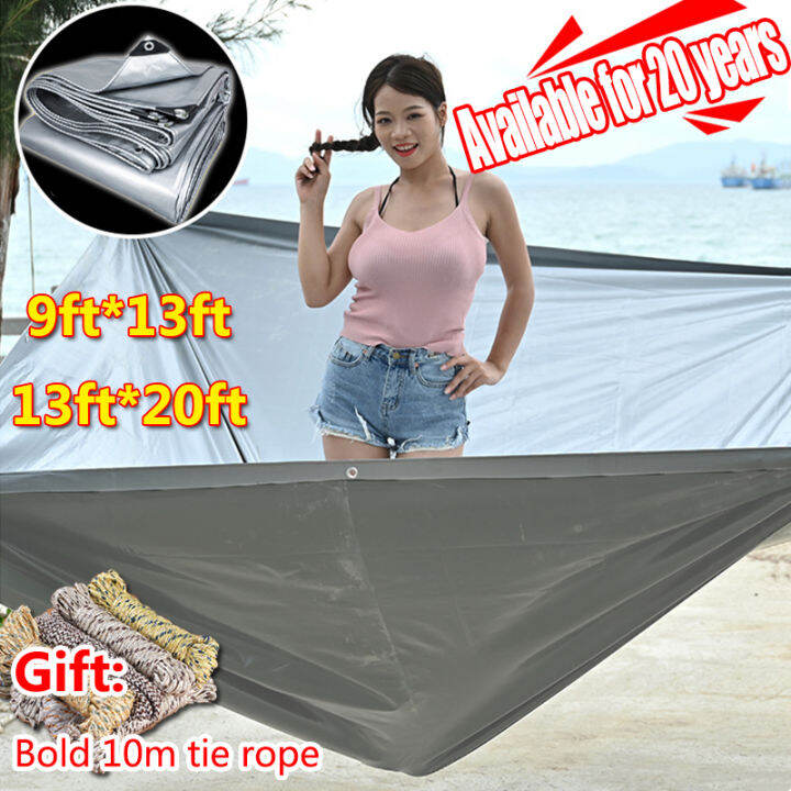 Trapal waterproof lona trapal makapal Rain and sun protection, 20 years ...