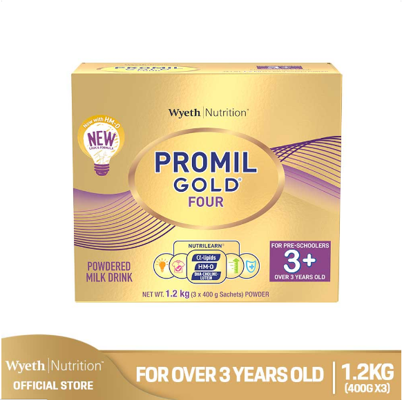 PROMIL GOLD FOUR Powdered Milk Drink for Pre-Schoolers 3 to 5 Years Old ...