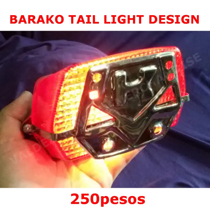 Barako 175 Tail Light Design Stainless K Slim,Lens not included | Lazada PH