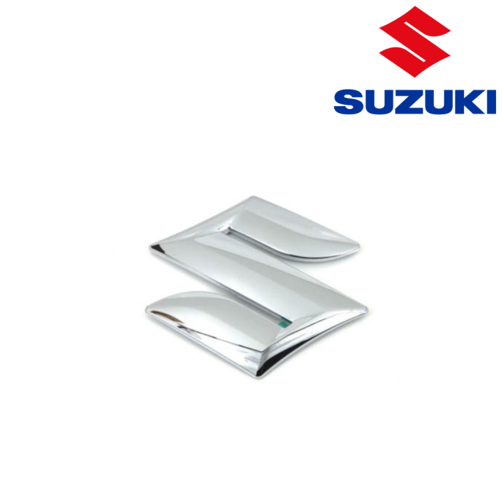 SUZUKI GENUINE PARTS EMBLEM MARK S (CHROME) | Lazada PH
