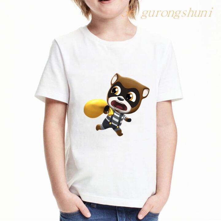 baby boy tshirt girl funny Talking Tom Gold Run cat game graphic ...