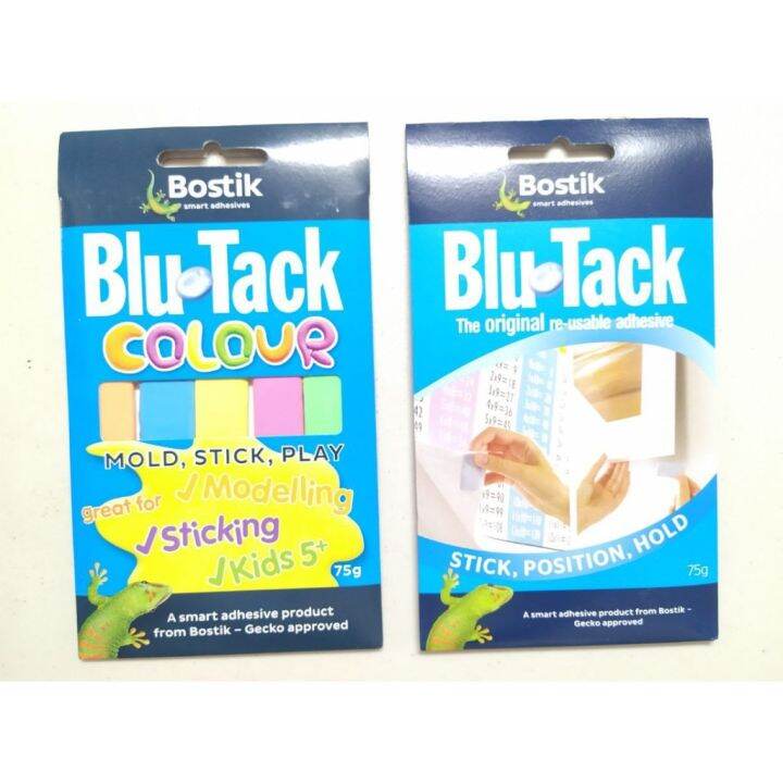 Bostik Blu Tack Original/Colour 75g | Lazada PH