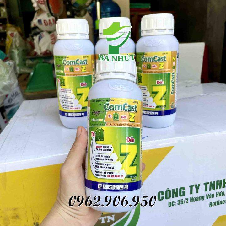 Phân Bón COMCAT Thái Chai 500ml Kích Rễ, Ra Hoa, Kích Thích Sinh Trưởng Cây Trồng, Rễ Thân Lá ...