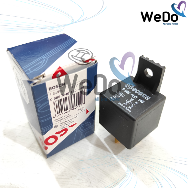 Relay Bosch 12v Kaki 4 Pin Rellay Original Asli Relai Motor Mobil ...