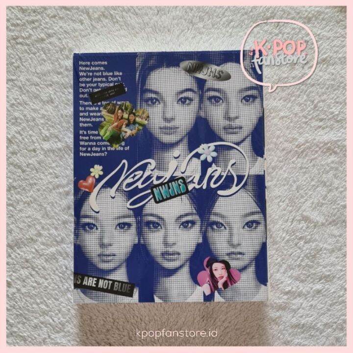 NEWJEANS - EP.1 NEW JEANS (BLUEBOOK VER.) | Lazada Indonesia