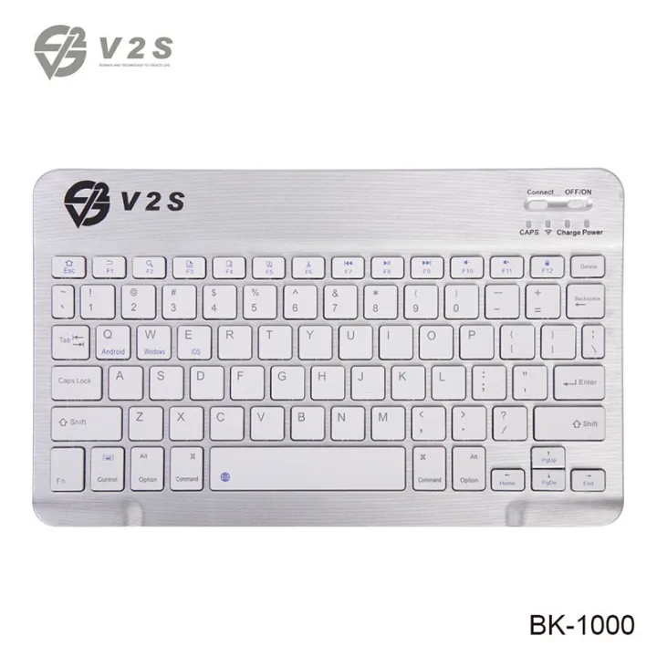 V2S Wireless BK1000 Bluetooth Wireless Universal Keyboard For Tablet ...