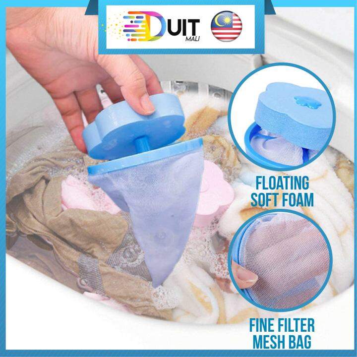 Duitmali Penapis Mesin Basuh Washing Machine Float Filter Mesh Bag ...