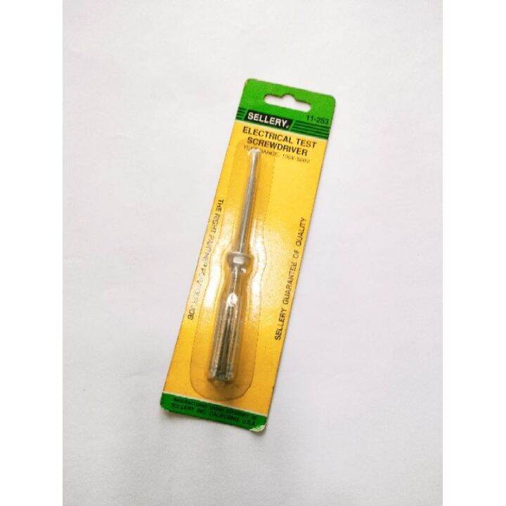 Electrical Test Screwdriver Sellery Brand 500V | Lazada PH