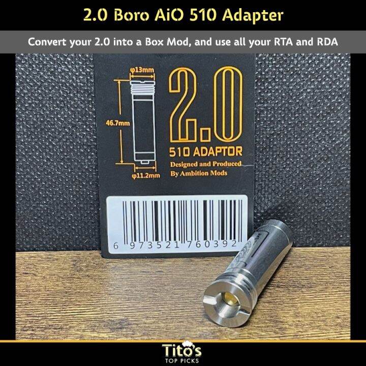 COD Ambition x Sunbox 2.0 AiO 510 Adapter Connector only | Lazada PH