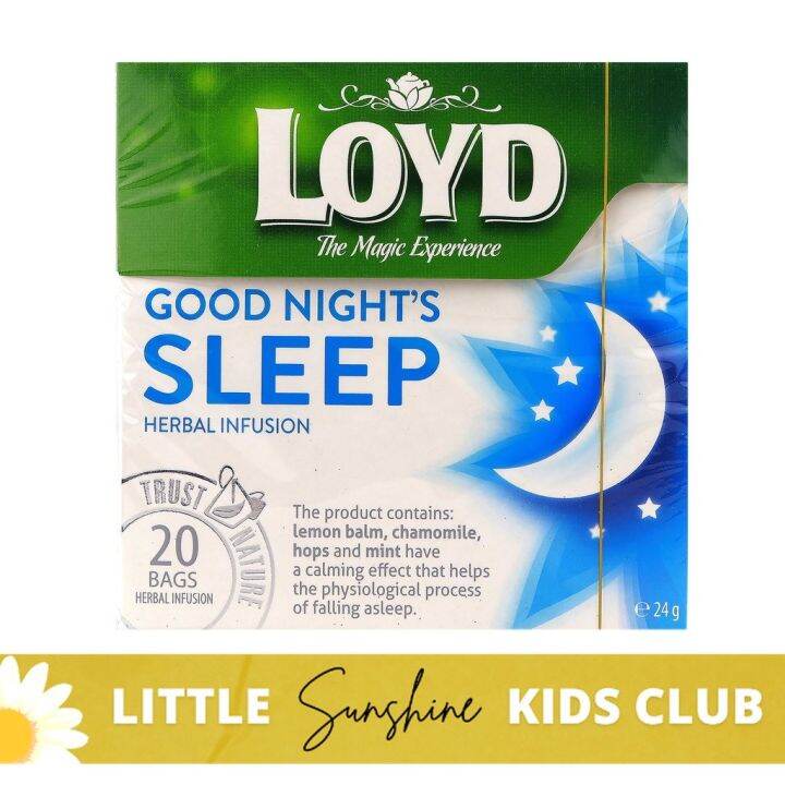 Loyd Good Night's Sleep Herbal Infusion Tea 20 tea bags | Lazada PH