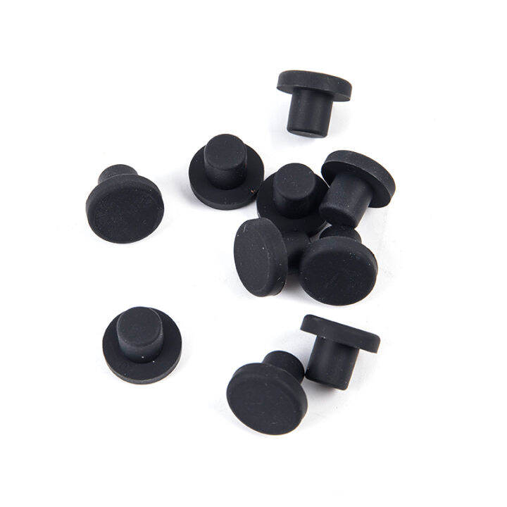 HITN 10Pcs Solid Rubber Hole Caps 3-12mm High Temperature Resistance ...