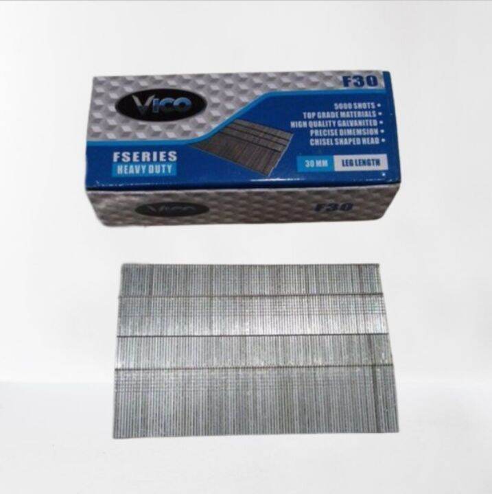Refill Isi Ulang Paku Tembak Nails F30 5000 pcs Isi Mesin Nailer Gun ...