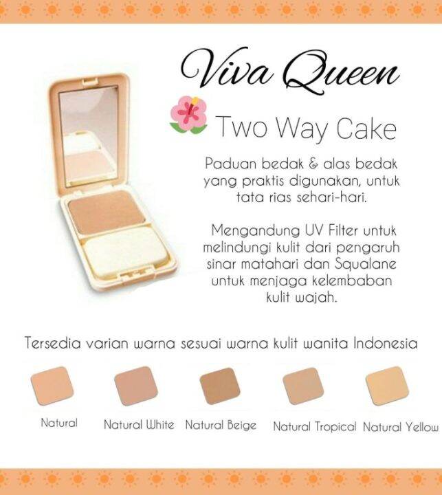 Viva Two Way Cake Queen | Lazada Indonesia