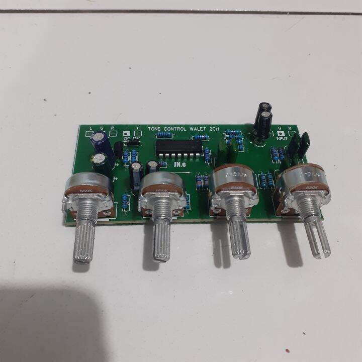 KIT TONE CONTROL 2CH IN-2CH OUT UNTUK AMPLI WALET | Lazada Indonesia