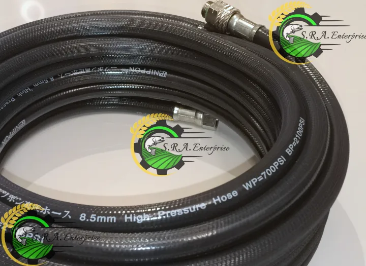 Nippon high pressure sprayer hose, 5 layers x 8.5mm, 10 meters (FOR ...