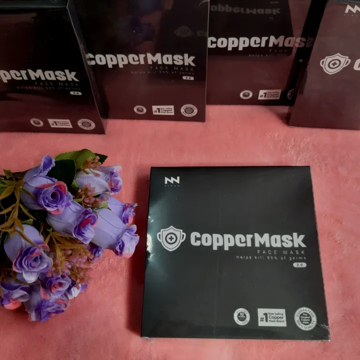 100% Original Copper Mask Version 2.0 | Lazada PH