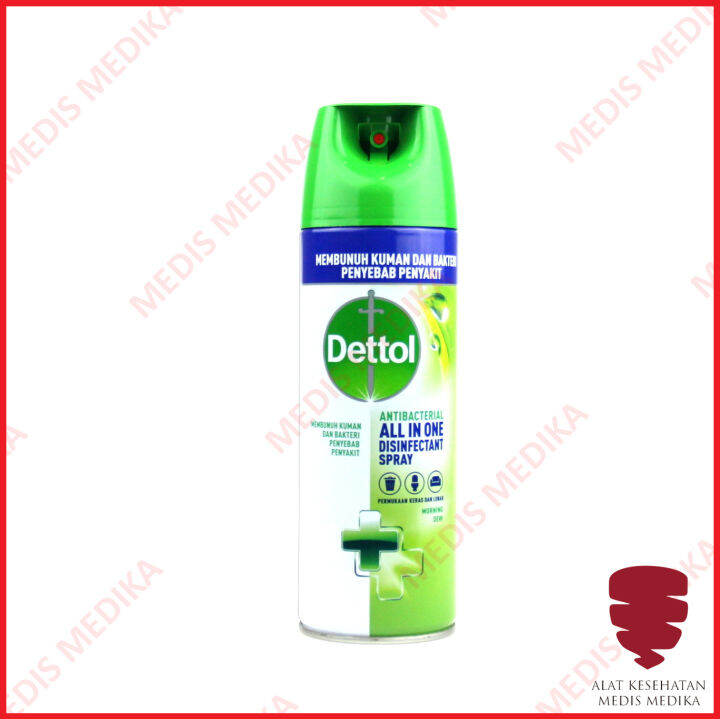 Dettol Disinfectant Spray 450 ml Cairan Pembasmi Virus Anti Bacterial ...