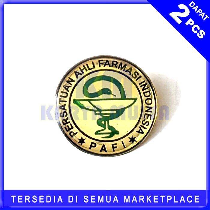 Pin Logo PAFI Lencana Pin PAFI Pin Persatuan Ahli Farmasi Indonesia Pin ...