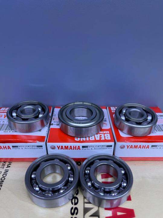 PAKET BEARING GEAR BOX MIO J, MIO GT, SOUL GT 115, FINO F1, X-RIDE ASLI ...