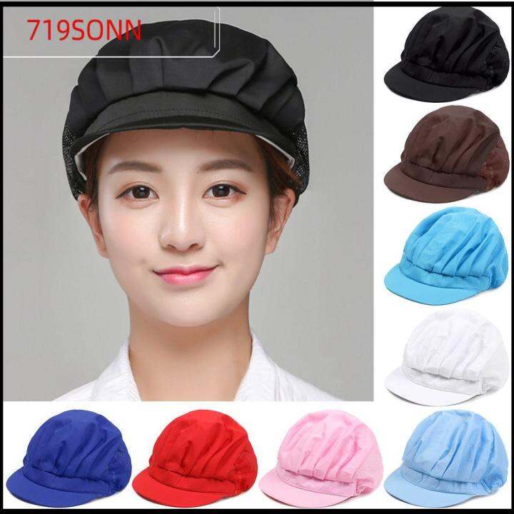 719SONN Work Wear Hotel Catering Restaurant Cook Hat Chef Cap Food ...