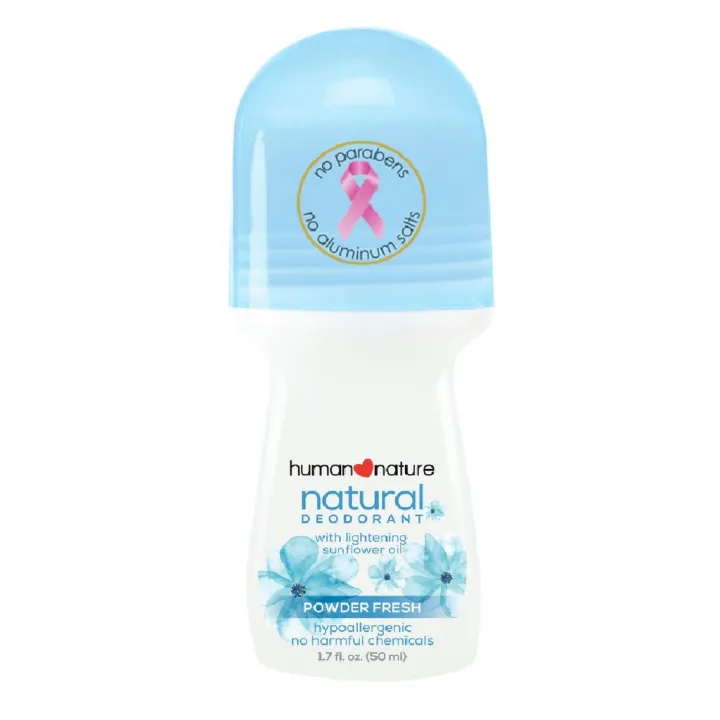 Yr/Human Nature Deodorant Roll-On 50ml Powder Fresh | Lazada PH