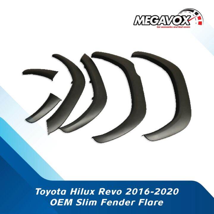 Toyota Hilux Revo G Variant 2015-2022 OEM Slim 3 Inches Fender Flare ...