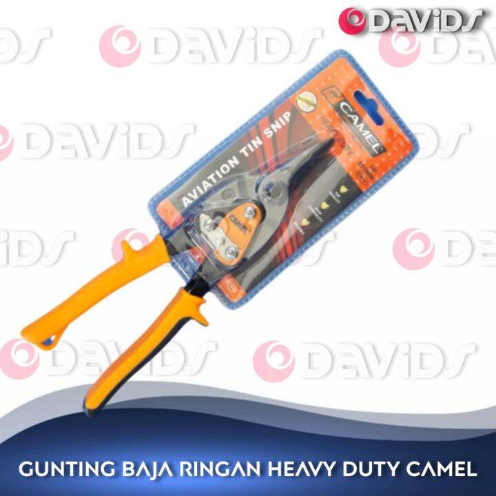 Gunting Baja Ringan Seng Holo Hollow Galvalum Heavy Duty Camel | Lazada ...