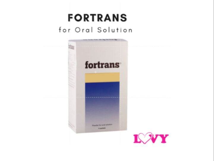 FORTRANS Powder (For Oral Solution) - 1 sachet / 1 box (4's) | Lazada