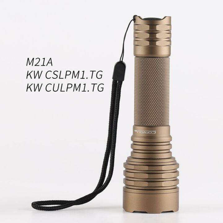 Original Convoy M21A Flashlight with KW CULPM1.TG LED 21700 Battery Camping Hiking Light | Lazada PH