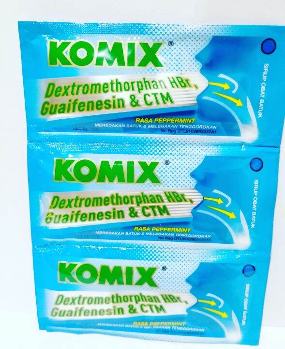 KOMIX PEPPERMINT PER SACHET | Lazada Indonesia
