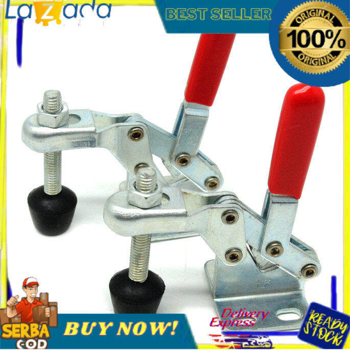 Vertical Hold Down Toggle Locking Handle Clamp Klem Alat Bantu Tukang ...