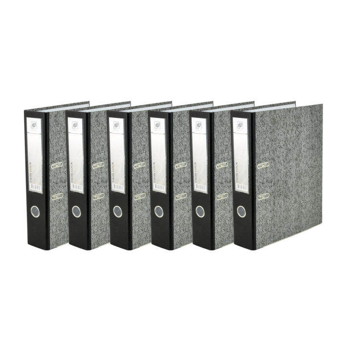 UD FILE แฟ้มสันกว้าง F4 สัน 3 นิ้ว รุ่น 681F 6 ชิ้น - Black | Lazada.co.th