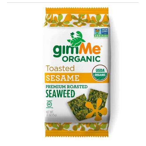 Gimme Organic Toasted Sesame Premium Roasted Seaweed 5g | Lazada PH