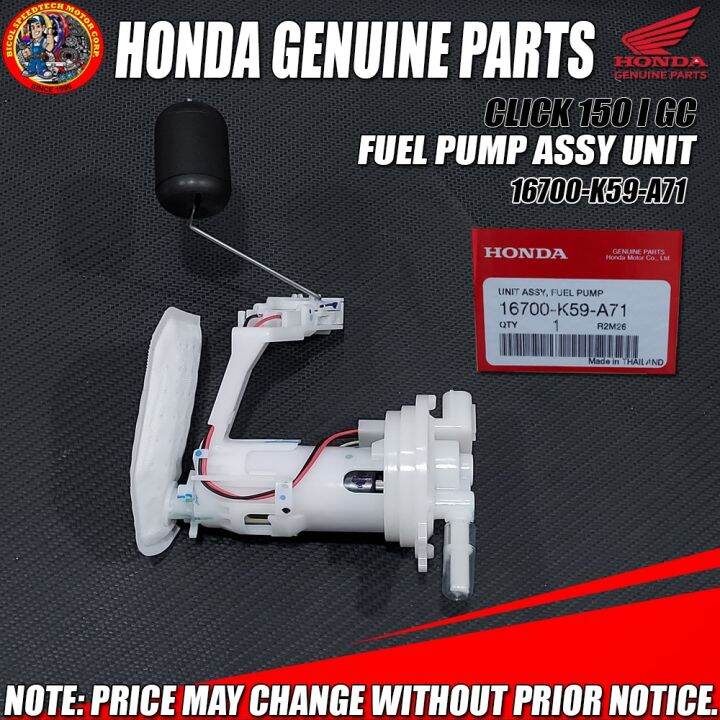 CLICK 150 I GC FUEL PUMP ASSY UNIT(genuine: 16700-K59-A71) | Lazada PH