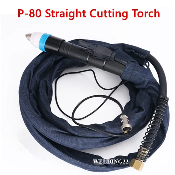 Torch P80 lurus Plasma Cut P-80 P 80 Cutting Torch stang cut100/120 ...