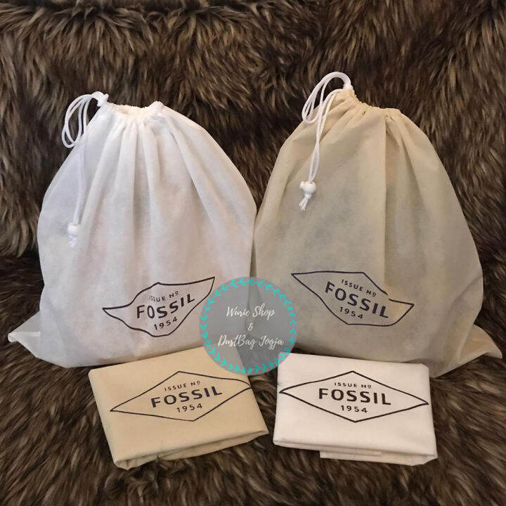 DustBag FOSSIL NEW Pengganti Sarung Serut Cover Pelindung Debu Dust Bag ...