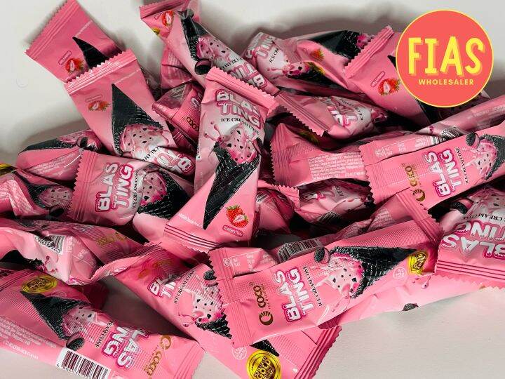 25 Pieces Blasting Strawberry Ice Cream | Lazada PH