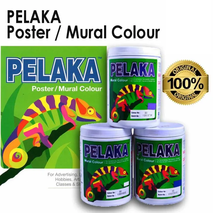 Pelaka Mural Colour 1KG / Cat Mural | Lazada