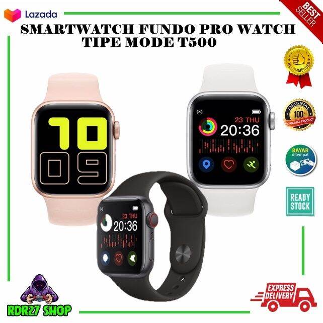 SMARTWATCH PRO WATCH TELEPHONE T500 MODEL APPLE WATCH TERBARU | Lazada ...