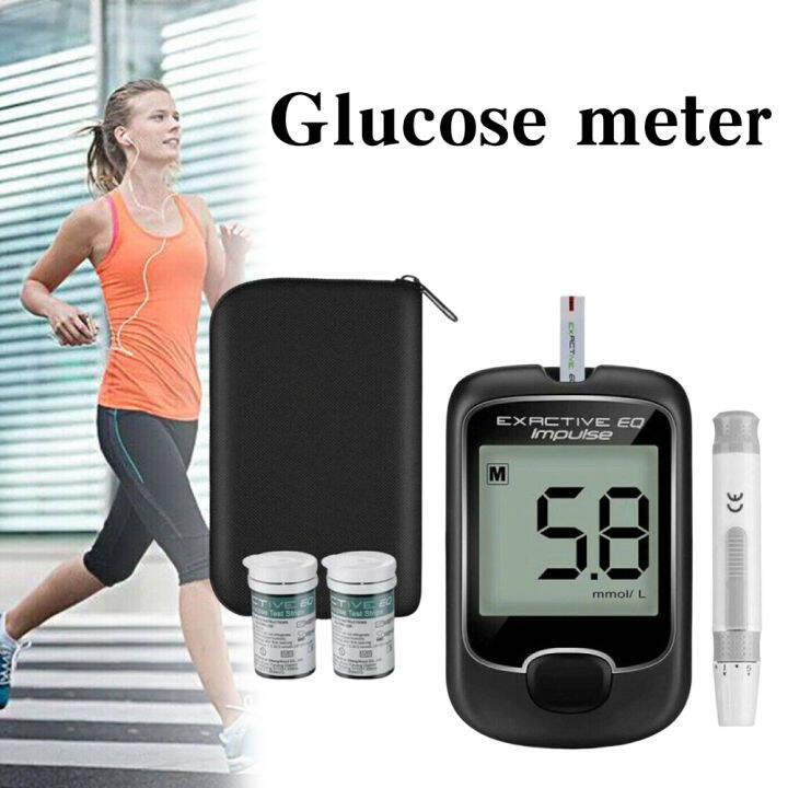 MUS Smart Digital Display Glucometer Portable Blood Sugars Test Kit ...