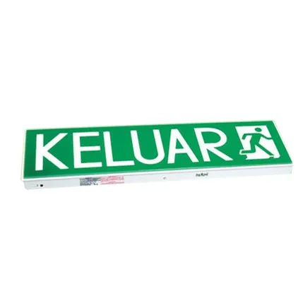 Econlite LE908SL Emergency Keluar Sign Single Sided | Lazada