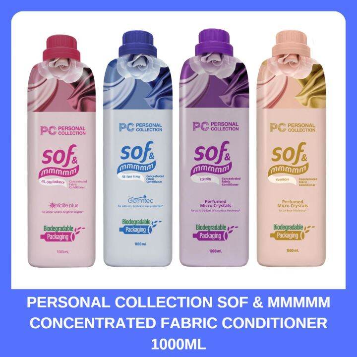 PERSONAL COLLECTION Fabcon Sof & Mmmmm 1000ml | Lazada PH