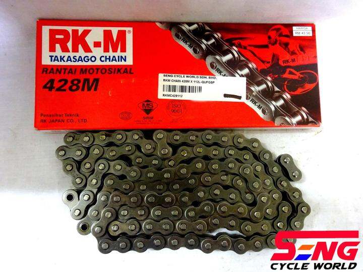 RKM CHAIN 428M X 112L (AVAILABLE FOR SRL,EX5) | Lazada