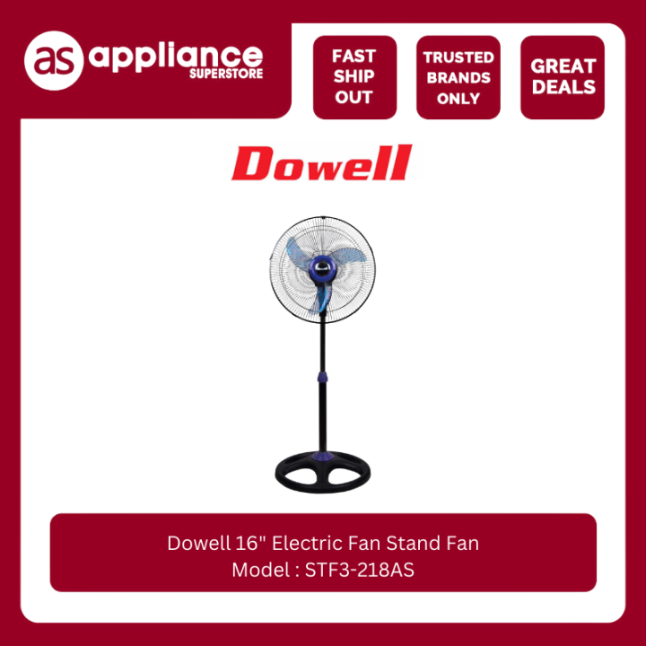 Dowell 16" Electric Fan Stand Fan Model : STF3-218AS | Lazada PH