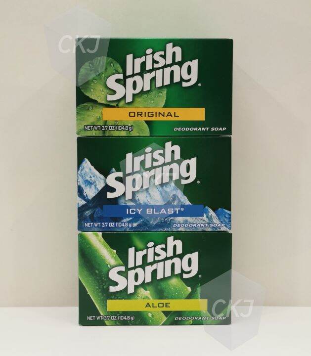 Irish Spring Body Soap (3.7oz) | Lazada PH
